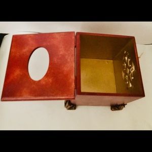 Accents | New Wood And Metal Tissue Box Made In Philippines | Poshmark